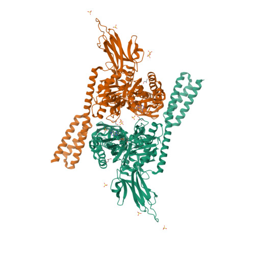 RCSB PDB - 4JNE: Allosteric opening of the polypeptide-binding site ...
