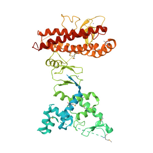 RCSB PDB - 4KC9: Structure of HHARI, a RING-IBR-RING ubiquitin ligase ...