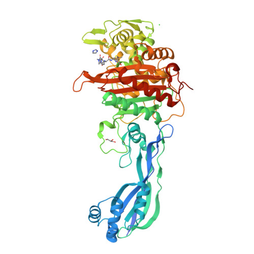 RCSB PDB - 4KQQ: CRYSTAL STRUCTURE OF PENICILLIN-BINDING PROTEIN 3 FROM ...