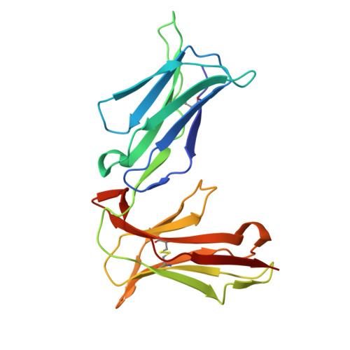 RCSB PDB - 4LLA: Crystal structure of D3D4 domain of the LILRB2 molecule