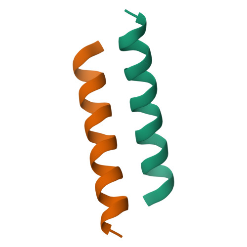 RCSB PDB - 4MGP: Structure of racemic Ala-(8,13,18) Magainin 2