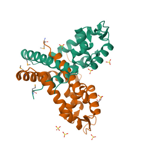 RCSB PDB - 4MNU: Crystal Structure of Uncharacterized SlyA-like ...