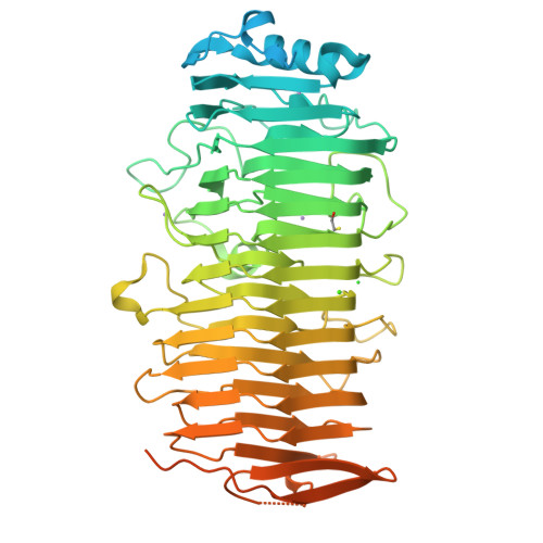 RCSB PDB - 4MR0: Crystal structure of PfbA, a surface adhesin of ...