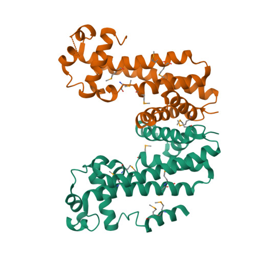 RCSB PDB - 4MXM: Crystal structure of superantigen pfit