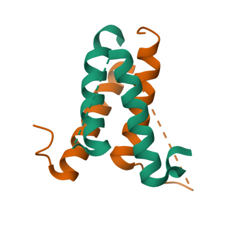 RCSB PDB - 4MYZ: Structure of a class 2 docking domain complex from ...
