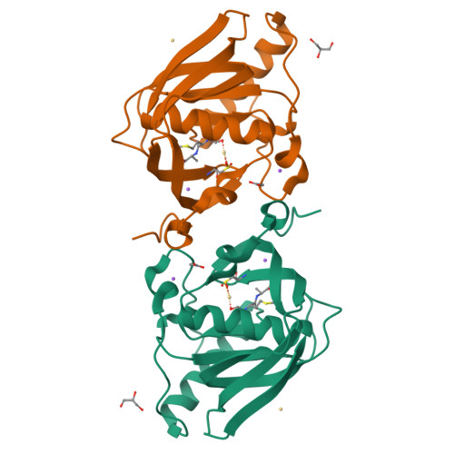 RCSB PDB - 4NT8: Formyl-methionine-alanine complex structure of peptide ...
