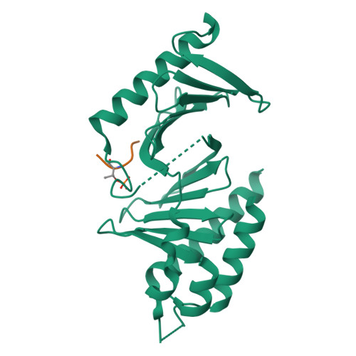 RCSB PDB - 4O9W: Crystal structure of polo-like kinase(PLK1)PBD in ...