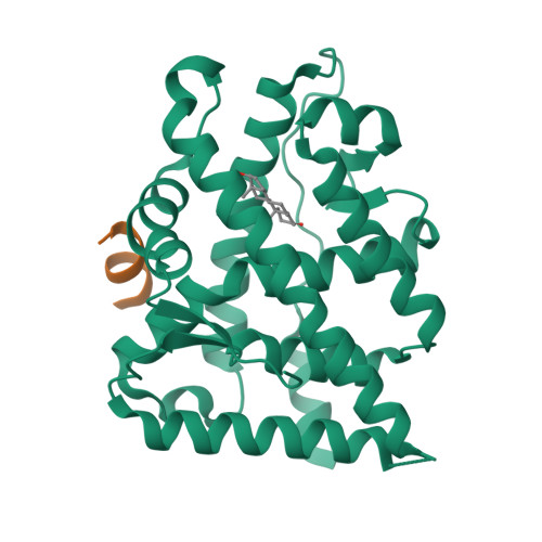RCSB PDB - 4OFU: Crystal structure of AR-LBD bound with co-regulator ...