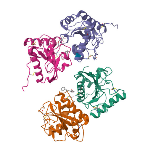 RCSB PDB - 4OPP: Crystal structure of the ternary complex of camel ...
