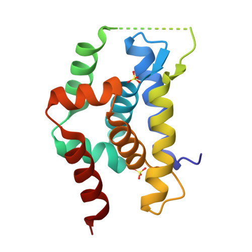 RCSB PDB - 4P15: Structure of the ClpC N-terminal domain from an ...
