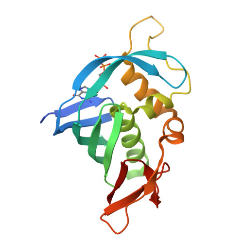 RCSB PDB - 4Q46: The second structure of Influenza B PB2 cap-binding ...