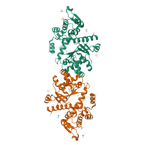 RCSB PDB - 4QBT: Crystal structure of tyrosine bound human tyrosyl tRNA ...