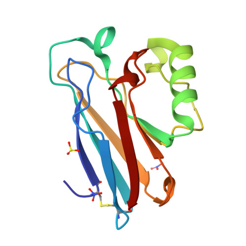 RCSB PDB - 4QLW: Azurin mutant M121E with iron