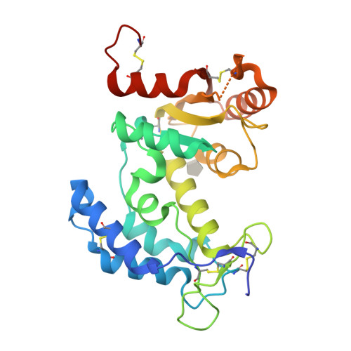 RCSB PDB - 4TMF: Crystal structure of human CD38 in complex with ...