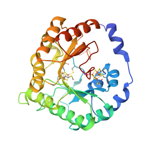 RCSB PDB - 4U0P: The Crystal Structure of Lipoyl Synthase in Complex ...