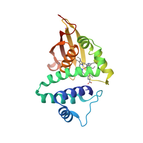 RCSB PDB - 4U99: Crystal structure of an H-NOX protein from S ...