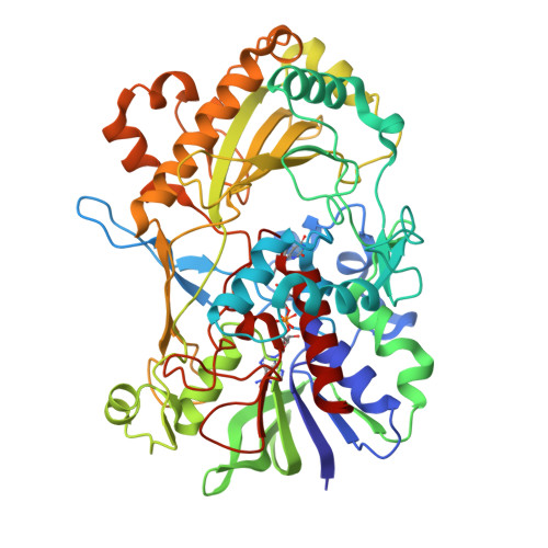 RCSB PDB - 4UDQ: Crystal structure of 5-hydroxymethylfurfural oxidase ...