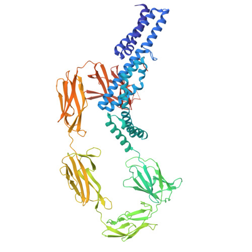 RCSB PDB - 4UJ6: Structure of surface layer protein SbsC, domains 1-6