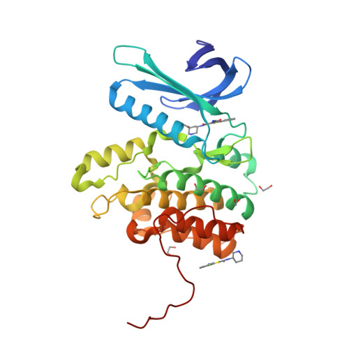 RCSB PDB - 4W9W: Crystal Structure of BMP-2-inducible kinase in complex ...