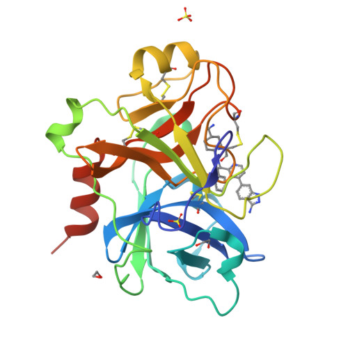 RCSB PDB - 4WXI: FACTOR XIA IN COMPLEX WITH THE INHIBITOR trans-N-{(1S ...