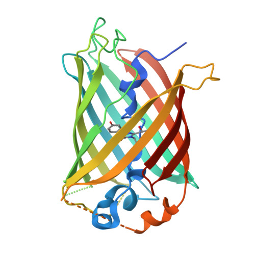 RCSB PDB - 4ZF3: Crystal structure of Green Fluorescent Protein (GFP ...