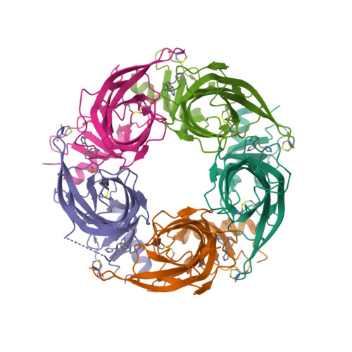 RCSB PDB - 4ZK1: Crystal Structure of Lymnaea stagnalis Acetylcholine ...