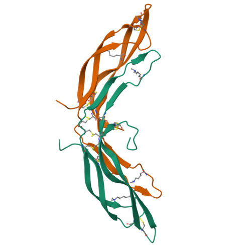 RCSB PDB - 5BQ8: Crystal structure of Norrin, a Wnt signalling ...
