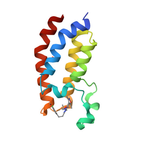 RCSB PDB - 5BT3: Crystal structure of EP300 bromodomain in complex with ...