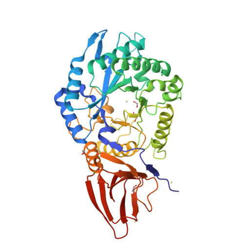 RCSB PDB - 5BX9: Structure of PslG from Pseudomonas aeruginosa