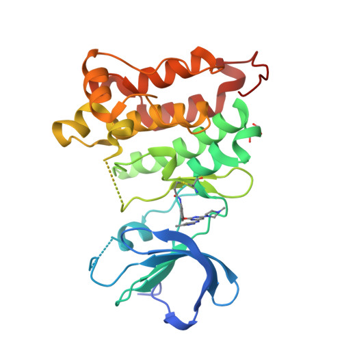 RCSB PDB - 5D11: Kinase domain of cSrc in complex with RL235