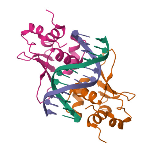 RCSB PDB - 5D5U: Crystal structure of human Hsf1 with HSE DNA
