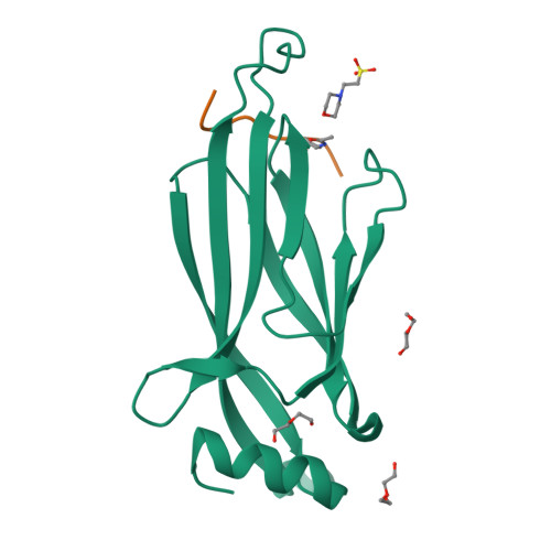 RCSB PDB - 5D7E: Crystal structure of Taf14 YEATS domain in complex ...