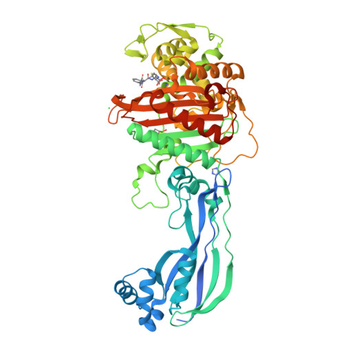 RCSB PDB - 5DF7: CRYSTAL STRUCTURE OF PENICILLIN-BINDING PROTEIN 3 FROM ...
