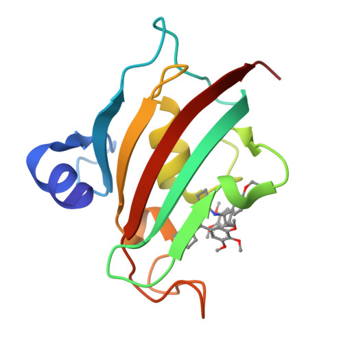 RCSB PDB - 5DIU: The Fk1 domain of FKBP51 in complex with the new ...