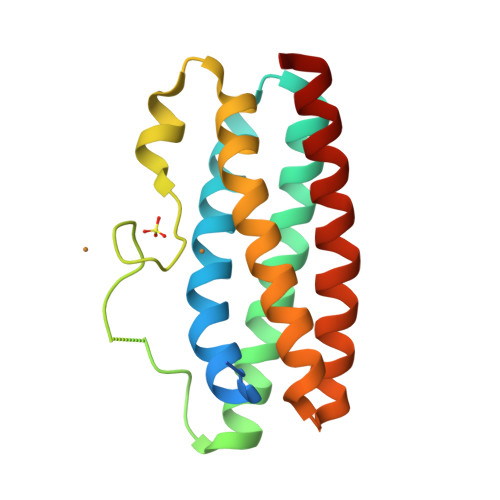 RCSB PDB - 5FFC: CopM in the Cu(II)-bound form