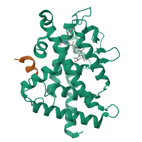 RCSB PDB - 5GID: Crystal structure of VDR in complex with DLAM-4 (C2 form)