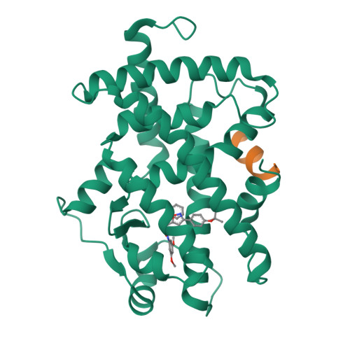 RCSB PDB - 5GTN: Human PPARgamma ligand binding dmain complexed with R35