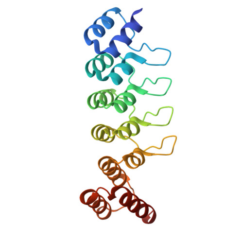 RCSB PDB - 5H76: Crystal structure of the DARPin-Protein A fusion protein