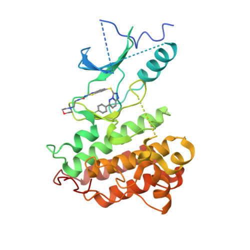 RCSB PDB - 5HO6: CRYSTAL STRUCTURE OF CMET IN COMPLEX WITH CMPD.