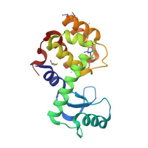RCSB PDB - 5JDT: Structure of Spin-labelled T4 lysozyme mutant L118C-R1 ...