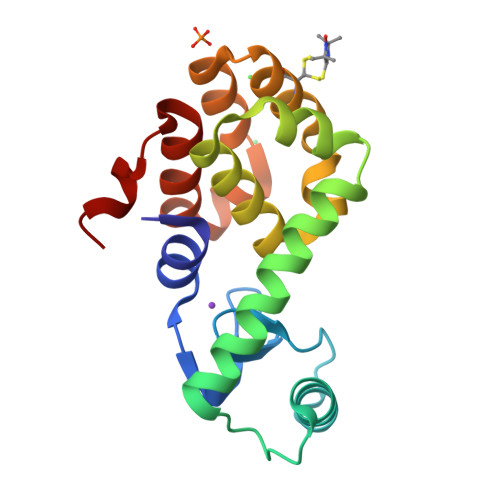 RCSB PDB - 5JGU: Spin-Labeled T4 Lysozyme Construct R119V1