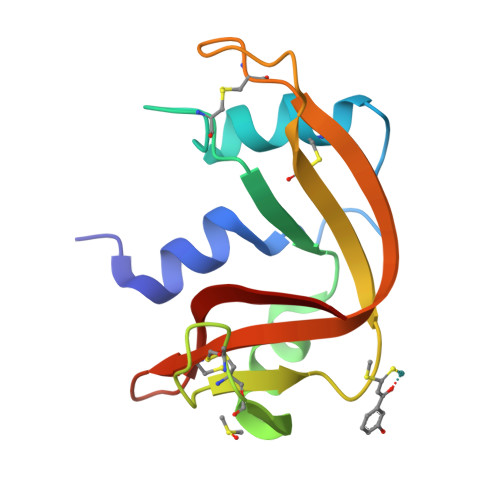RCSB PDB - 5JLG: The X-ray structure of the adduct formed in the ...