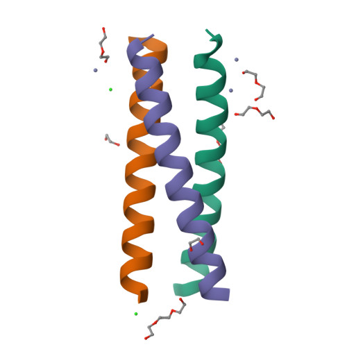 RCSB PDB - 5K92: Crystal Structure of an apo Tris-thiolate Binding Site ...