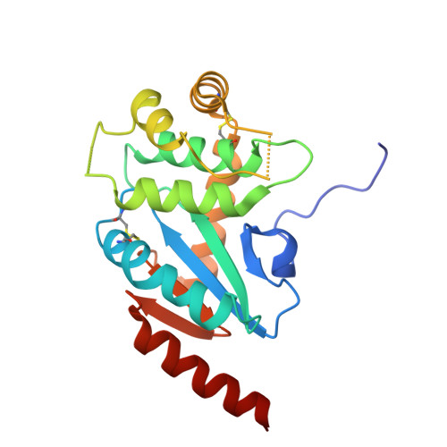 RCSB PDB - 5KBC: Crystal structure of Chlamydia trachomatis DsbA