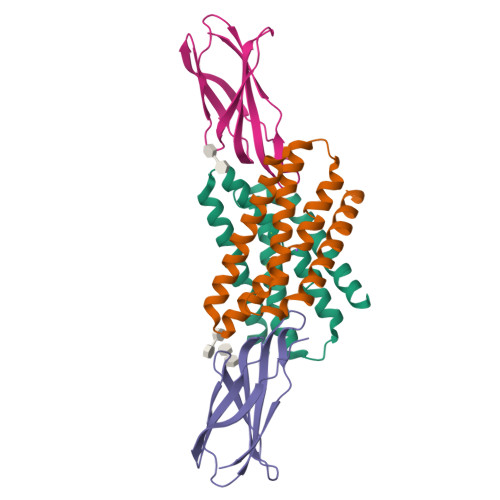 RCSB PDB - 5KOM: The crystal structure of fluoride channel Fluc Ec2 ...