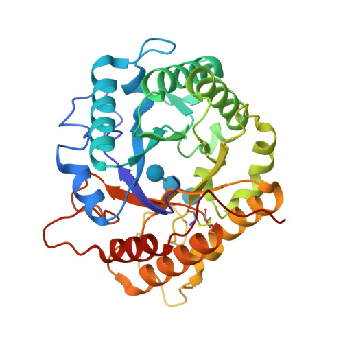 RCSB PDB - 5LJF: Crystal structure of the endo-1,4-glucanase RBcel1 ...