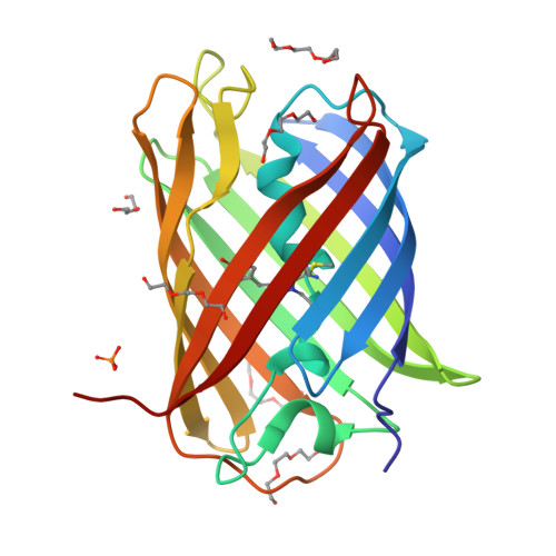 RCSB PDB - 5LK4: Structure of the Red Fluorescent Protein mScarlet at ...