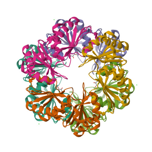 RCSB PDB - 5LT5: Carboxysome shell protein CcmP from Synechococcus ...