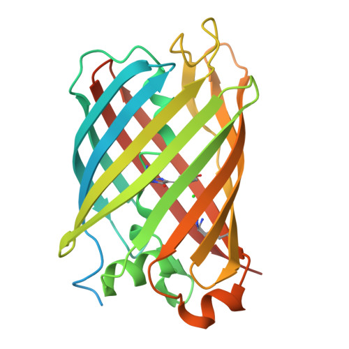 RCSB PDB - 5LTR: Structure of the Yellow-Green Fluorescent Protein ...