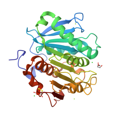 RCSB PDB - 5LUI: Structure of cutinase 1 from Thermobifida cellulosilytica